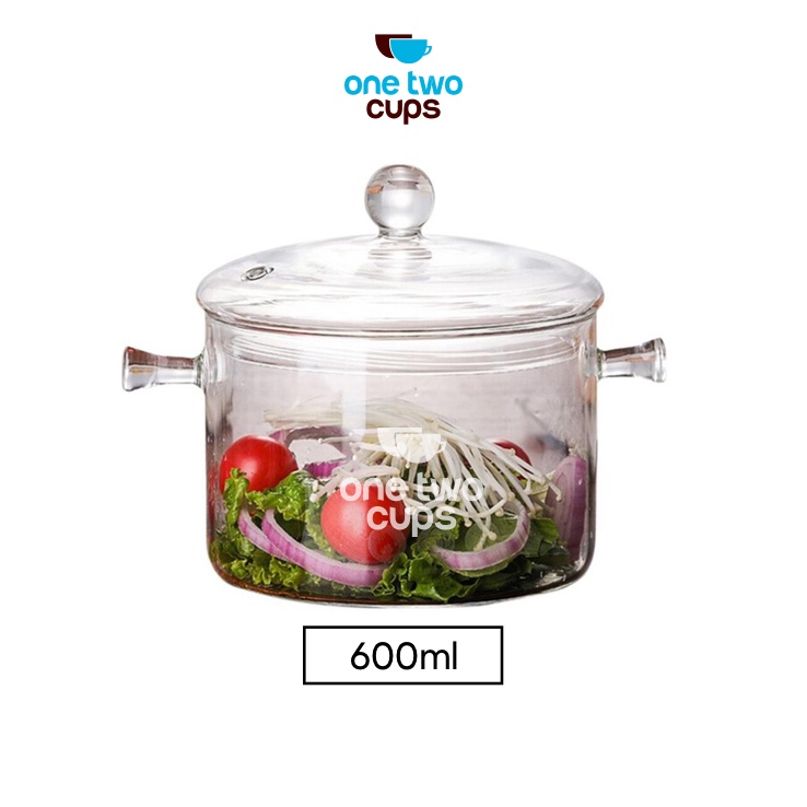 One Two Cups Pot Panci Masak Stewing Soup Pot 16CM - One Two Cups