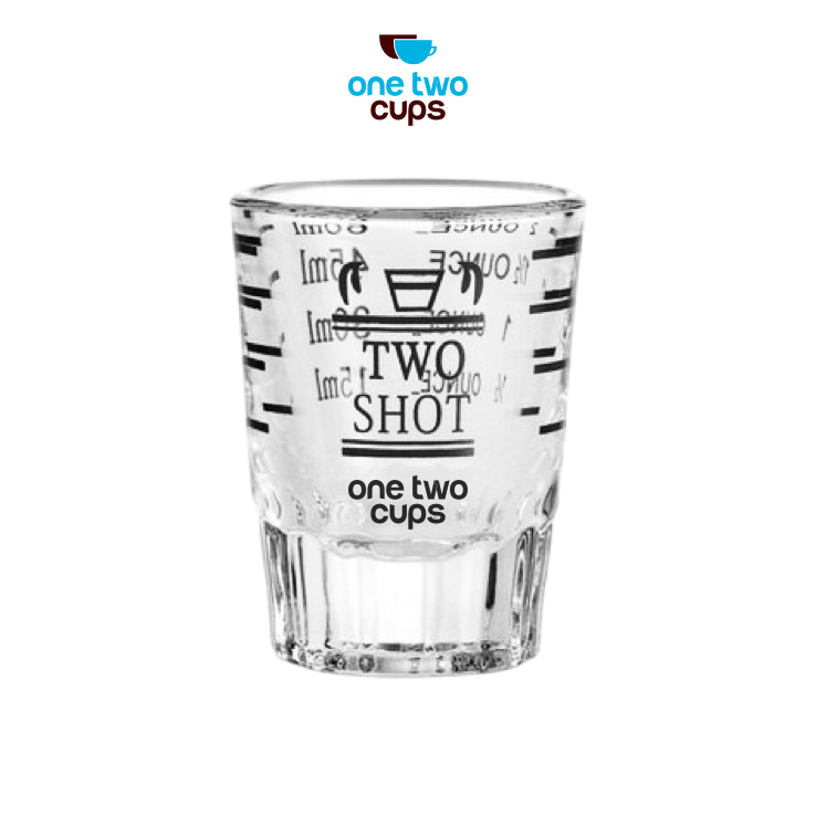 One Two Cups Gelas Kopi Expresso Shot Glass Coffee 60ml - MD19 - One ...
