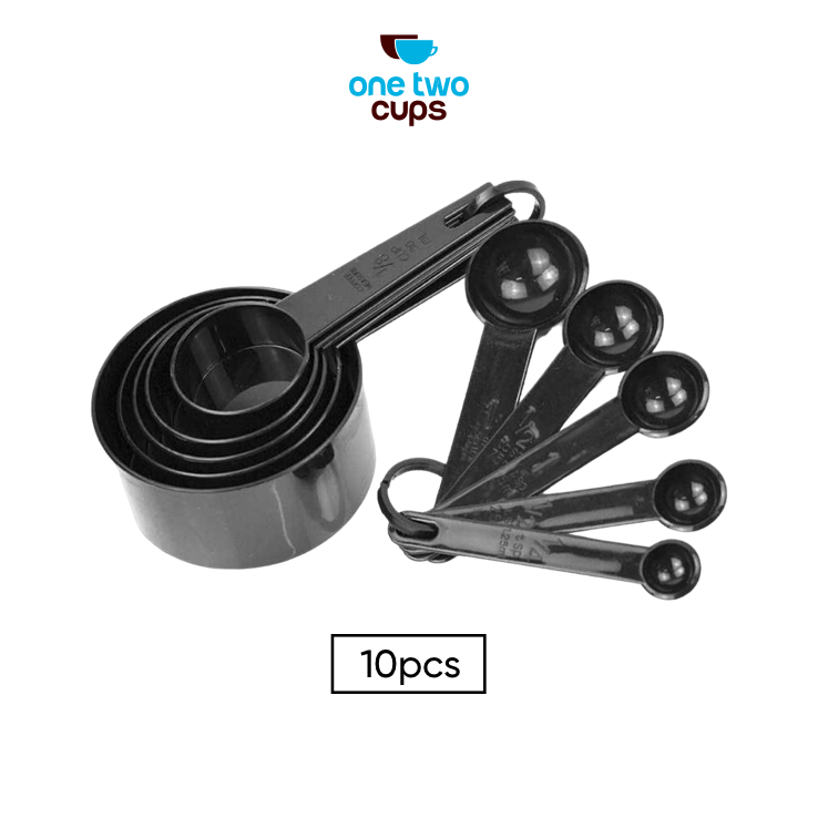 One Two Cups Sendok Takar Ukur Cup Measuring Spoon 10 PCS - 16799 - One ...