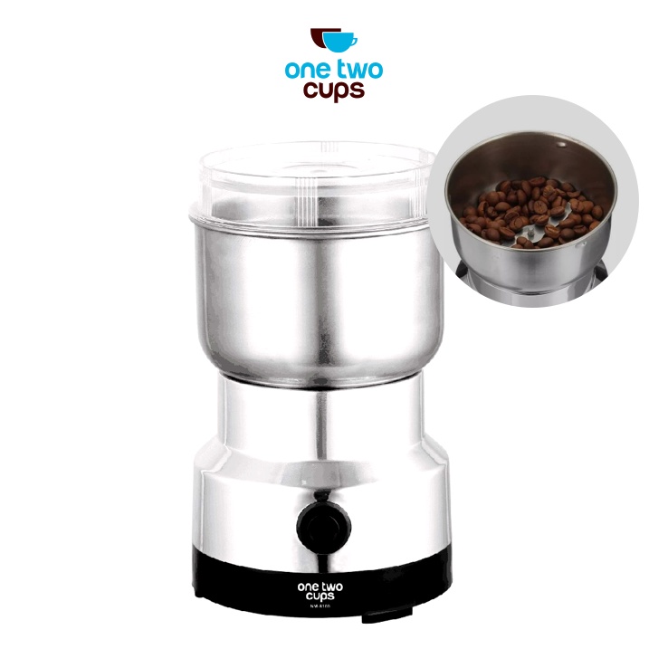 One Two Cups Alat Penggiling Kopi Electric Coffee Grinder 150W - One ...